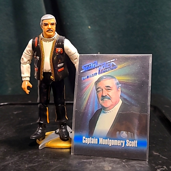 Star Trek | Toys | Star Trek Action Figure Captain Montgomery Scott ...